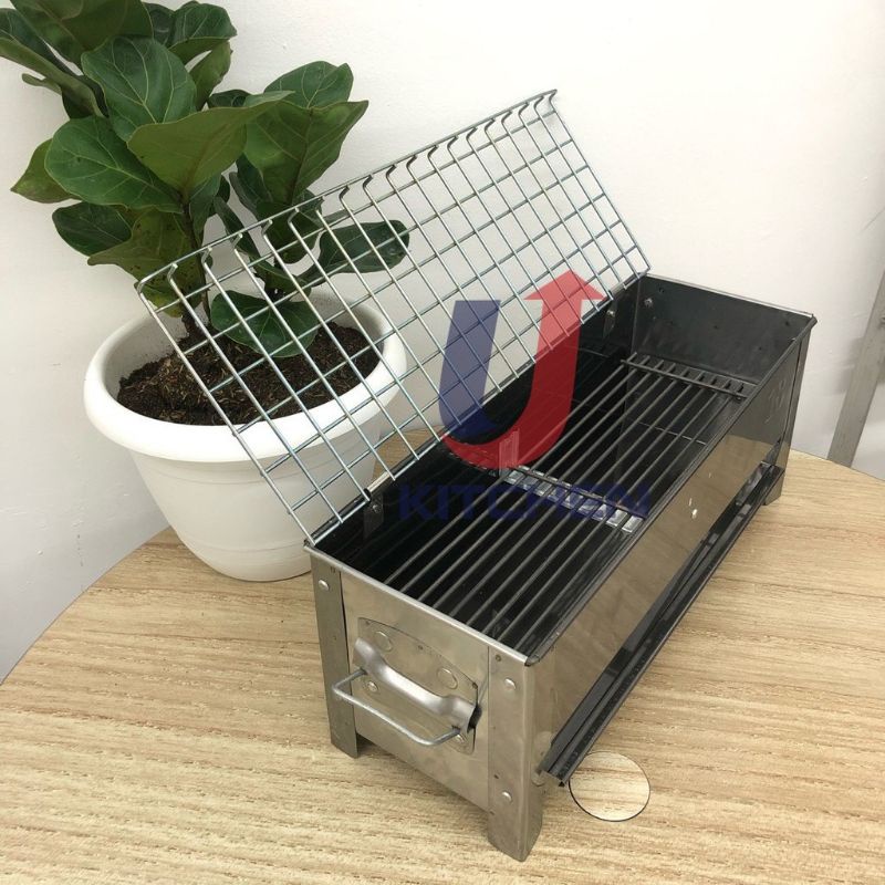 Stainless Steel Satay Stove BBQ / Dapur Arang Bakar Satay 18" 24 ...