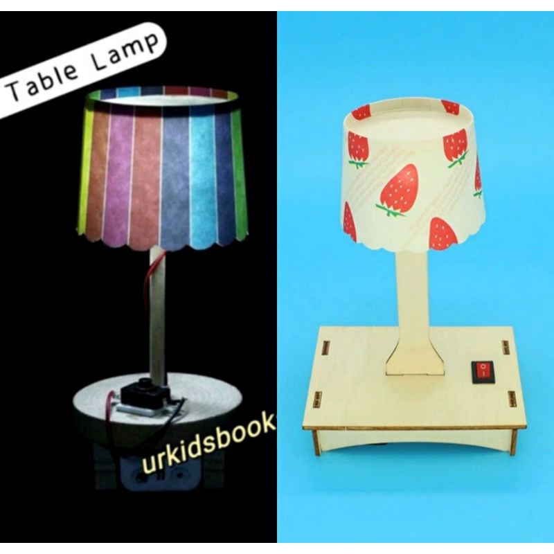 STEM/STEAM DIY Table LED Lamp for Kid Early Learning School Science RBT ...