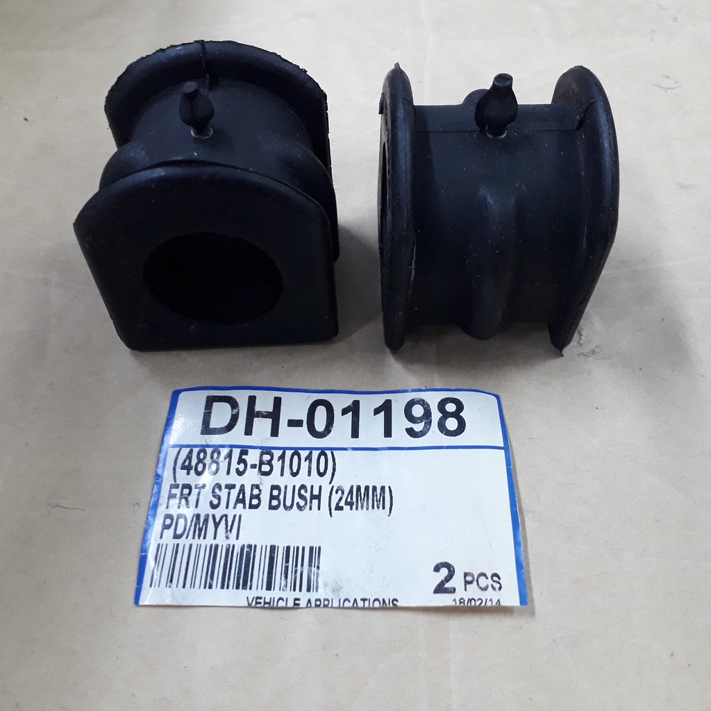 (2PCS PRO VISION DH-01198) FRONT (DEPAN) (24mm) STABILIZER BAR BUSH FOR ...