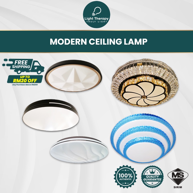 36w/48w/72w 3 Color Changeable LED Modern Designer Decorative Ceiling ...