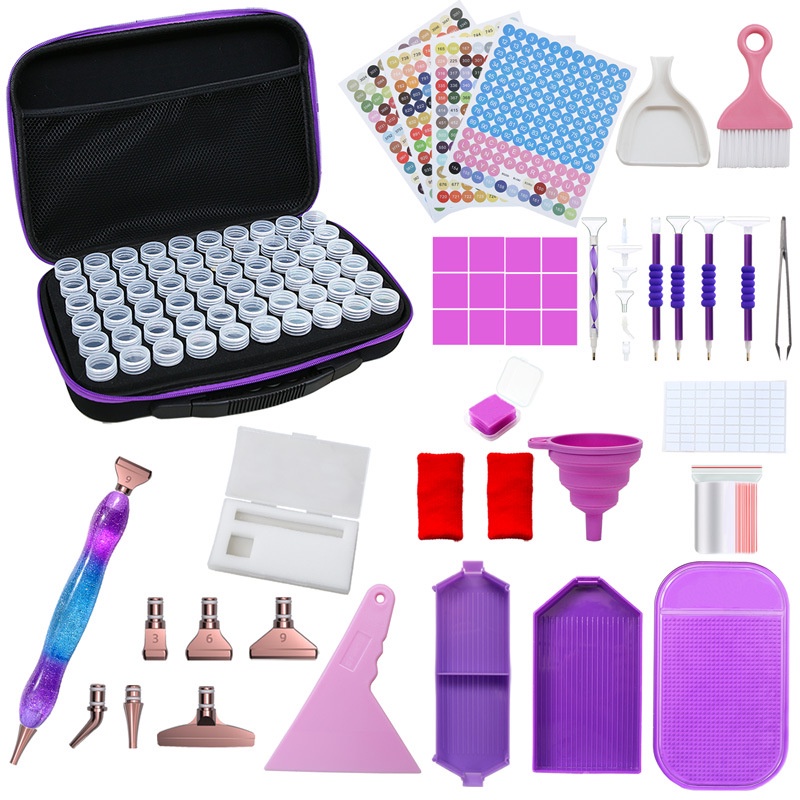 Diamond Painting Tool Set Storage Bag New Diamond Embroidery 60 Grid ...