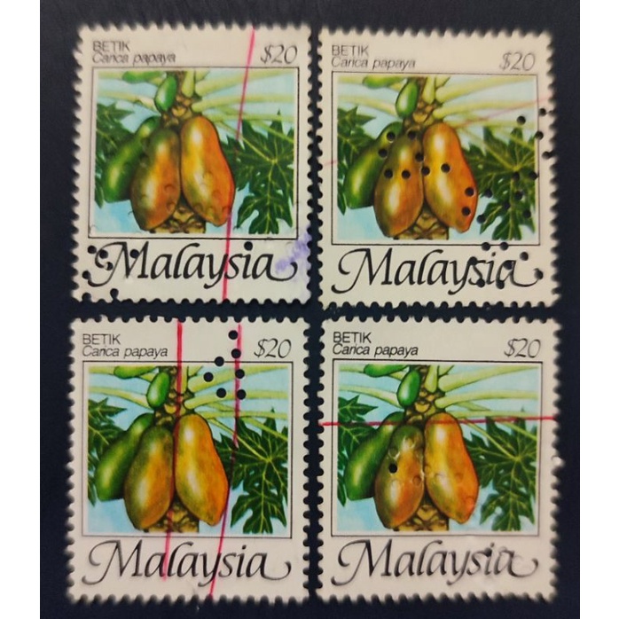 Setem $20 Betik Siri Buah-Buahan Tempatan (Perfins) | Shopee Malaysia