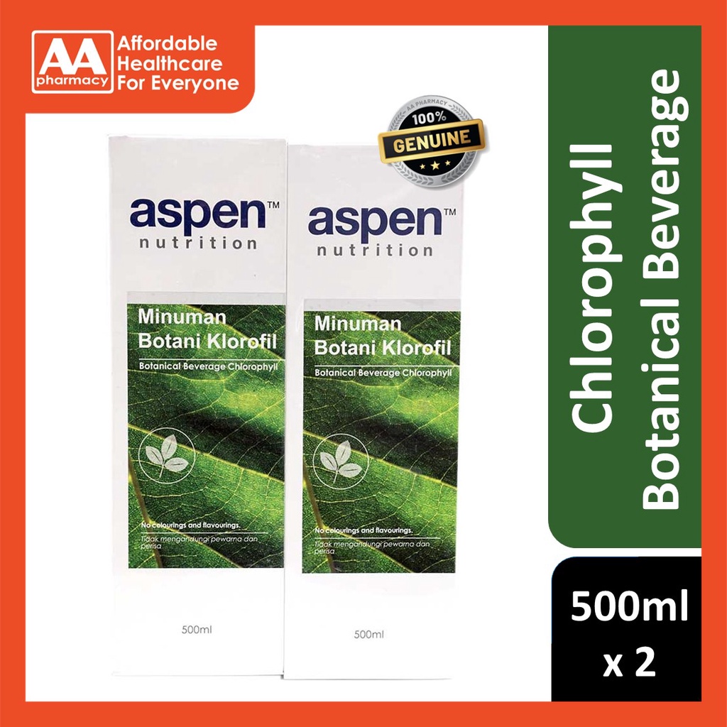 Aspen Liquid Chlorophyll (500mLx2) | Shopee Malaysia