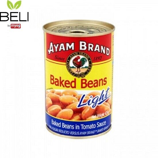 Ayam Brand Baked Beans (Light) (425g) | Shopee Malaysia