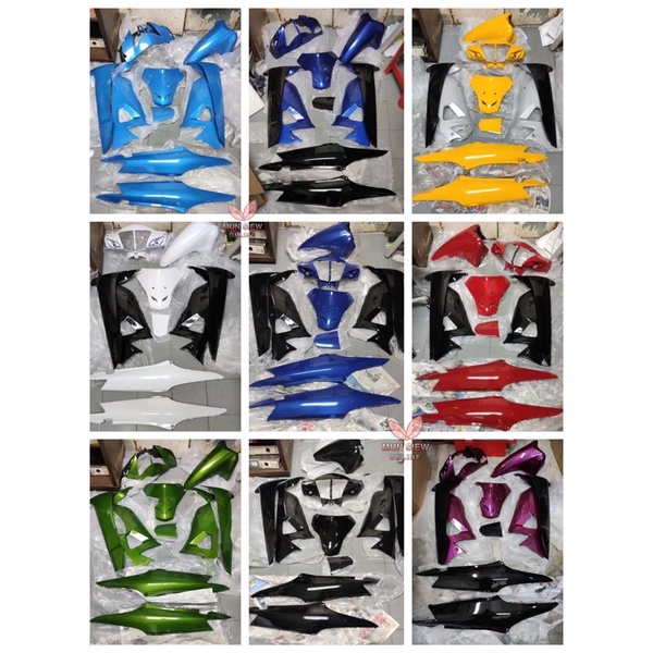 Coverset Cover Set (HLD) Honda Wave100r Wave 100r W100r (No Disc) (Disc ...