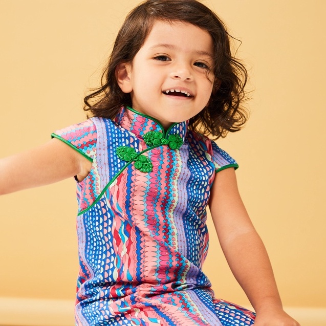 Kids Cheongsam - Lapis (L/XL/2XL) | Shopee Malaysia