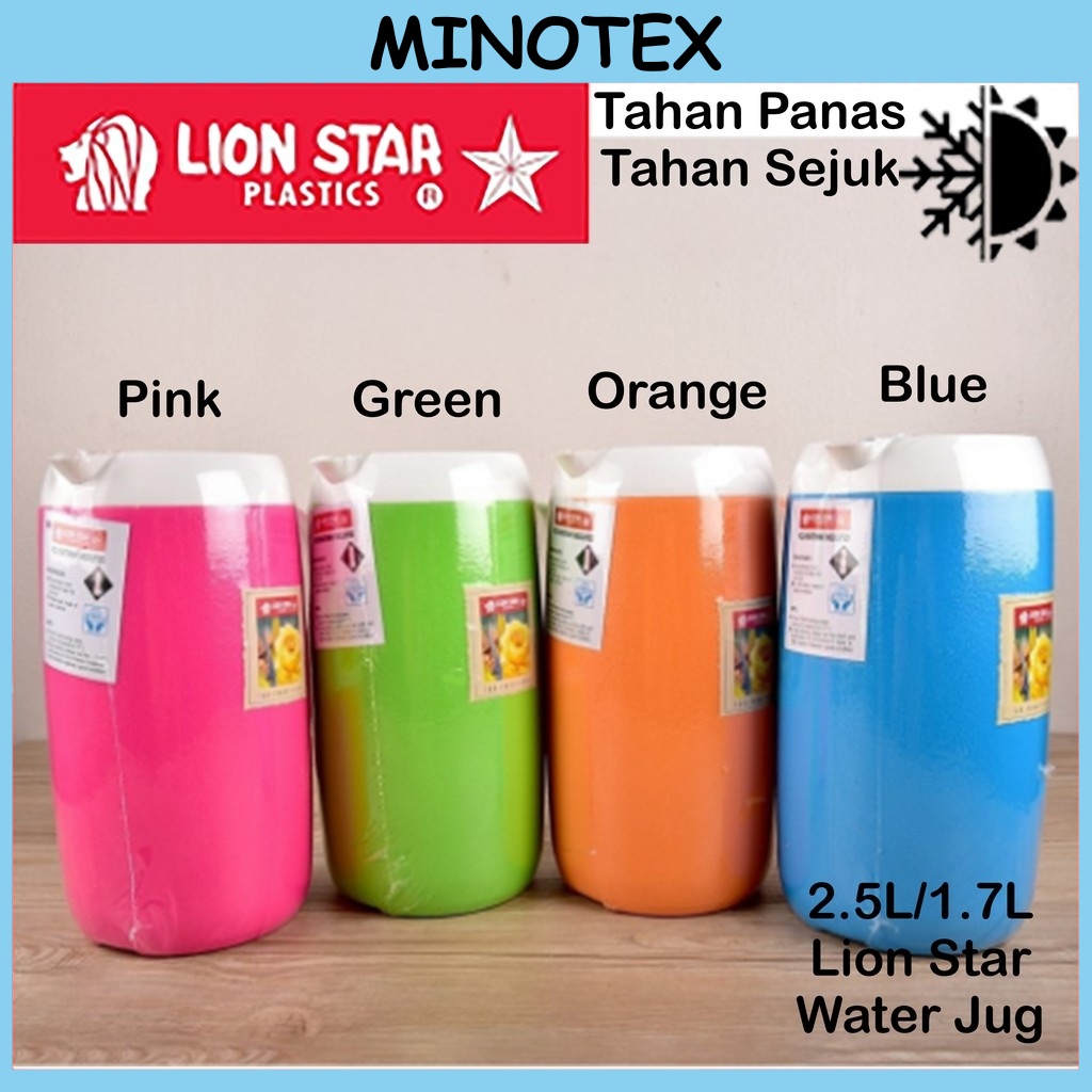 LION STAR THERMOS WATER JUG K13(2.5L) /K7(1.7L)# PELAS AIR JUG AIR/JUG AIR TAHAN PANAS DAN SEJUK ...