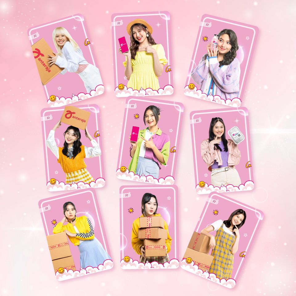 Pc Photocard R Card x JKT48 Chika Christy Feny Fiony Gracia Jinan ...