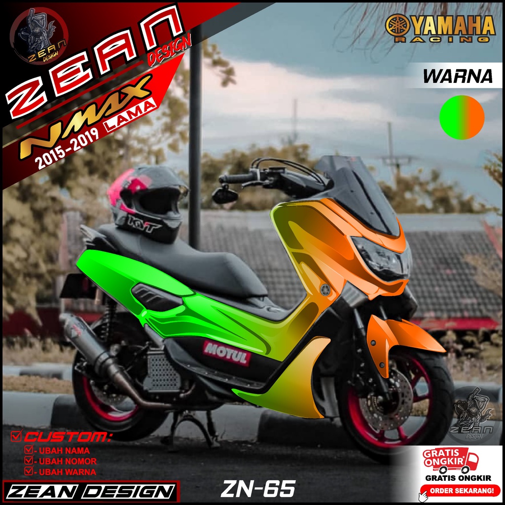 Decal Sticker Yamaha NMAX 155 Old Fullbody - Dekal Sticker NMAX Lama ...