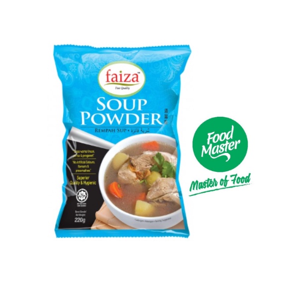 Faiza Soup Powder 220g ( Free Premium Packing ) | Shopee Malaysia