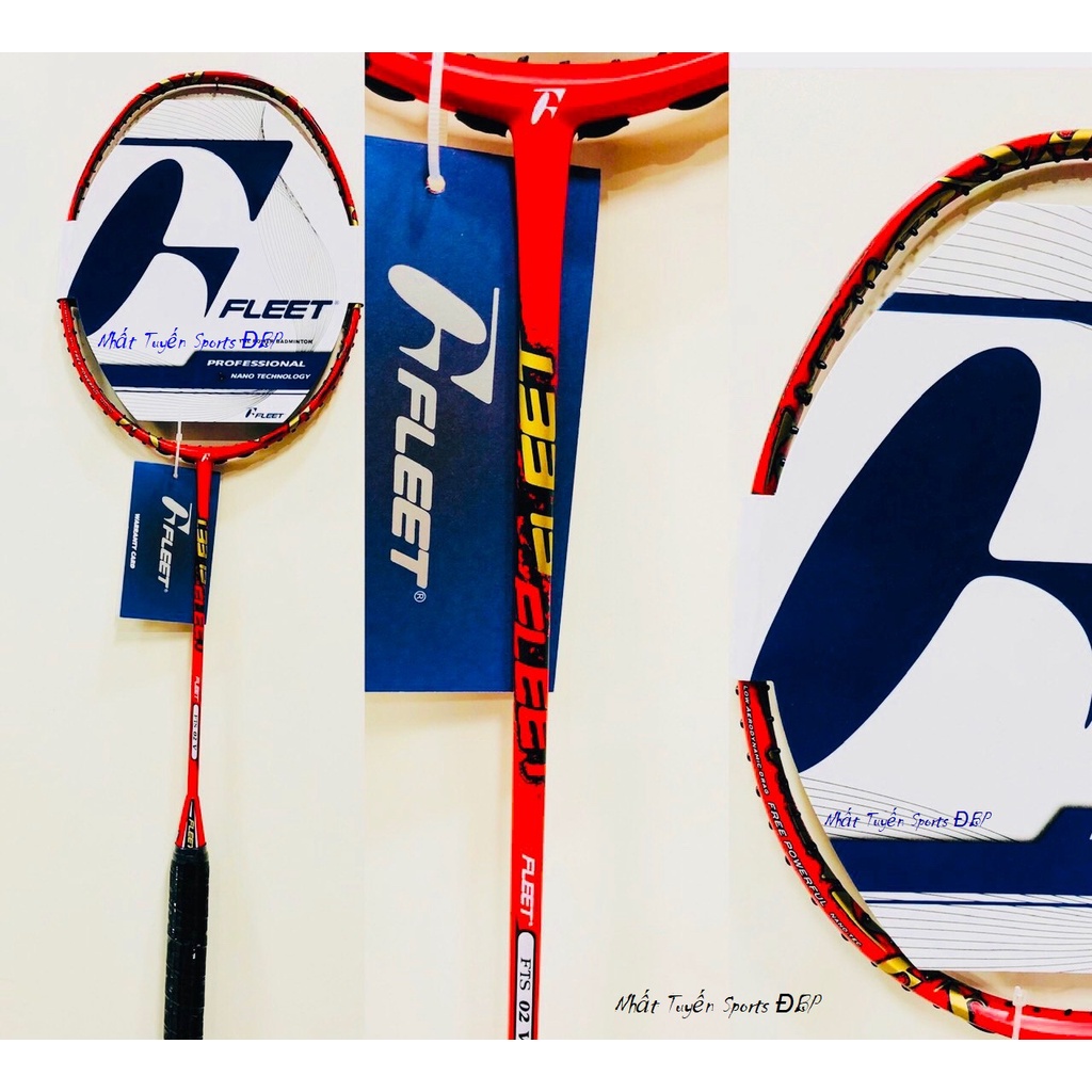 Fleet FTS 02 V badminton racket (Genuine) | Shopee Malaysia