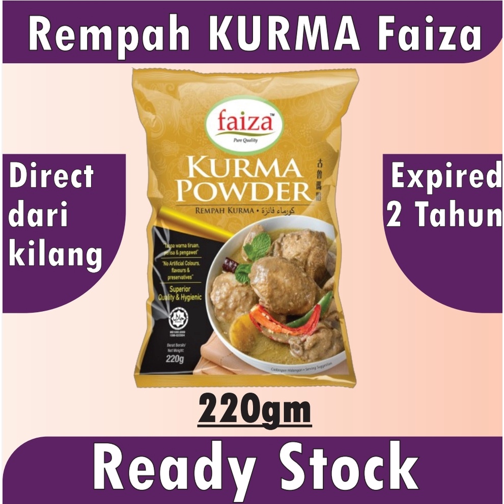 REMPAH KURMA FAIZA [ready stock] direct dari kilang | Shopee Malaysia