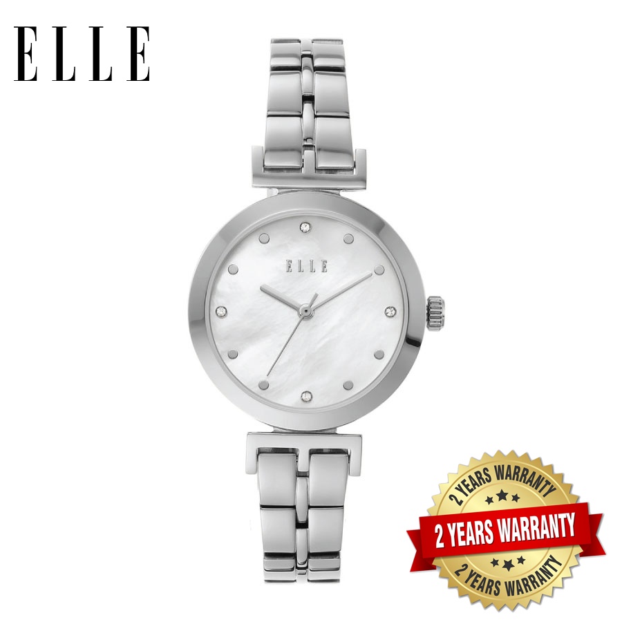 Elle ELL21009 Odeon Analog Quartz Silver Stainless Steel Strap Watch ...
