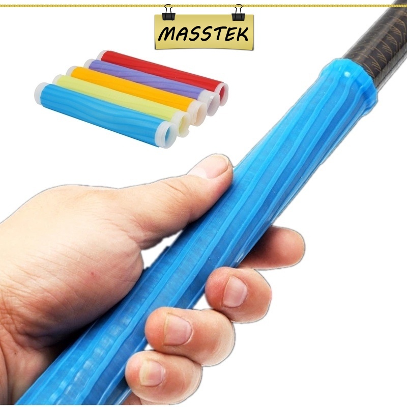 MASSTEK @Johor Silicone Fishing Rod Handle Grip Non-slip Rod Handle ...