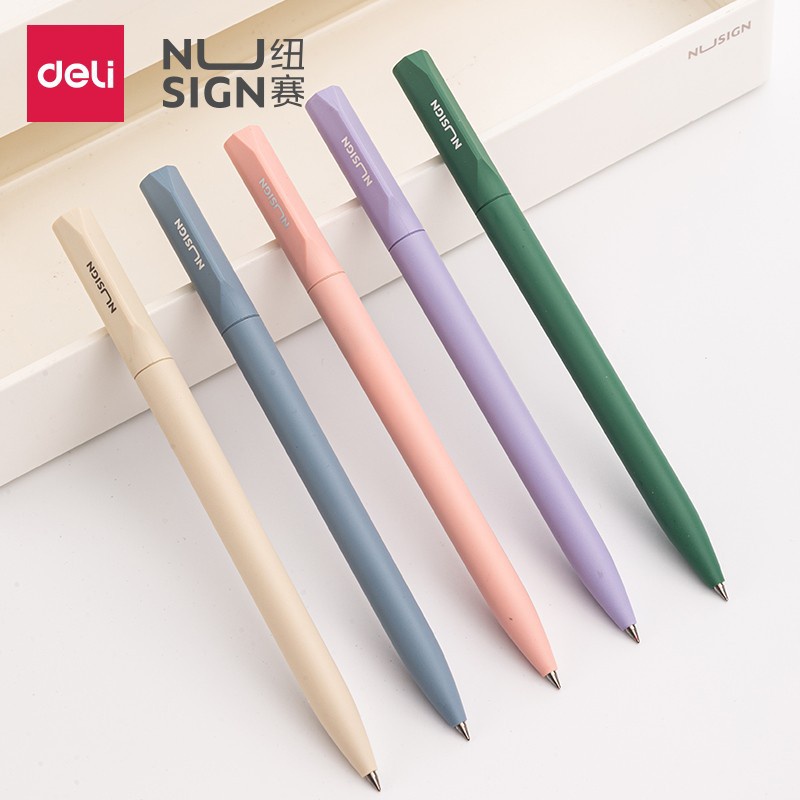 Deli Metal Gel Pen Switzerland German Design High Quality Rotatable Cap ...