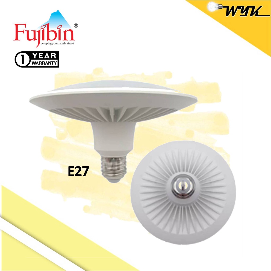 Fujibin LED 30W Ultra Slim UFO Light Bulb (Daylight) | Shopee Malaysia