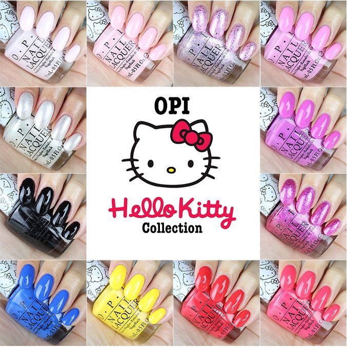 Authentic OPI HELLO KITTY Nail Polish Collection (15ml) Ready Stock ...