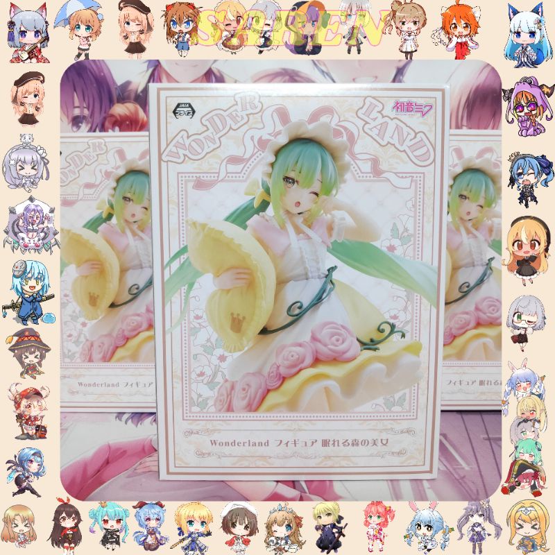 Taito Vocaloid Hatsune Miku Wonderland Figure Sleeping Beauty Version ...