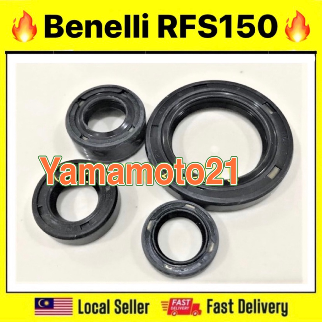 BENELLI RFS150 OIL SEAL ENGINE SET RFS150I RFS 150 BENELI BENELLI150 ...
