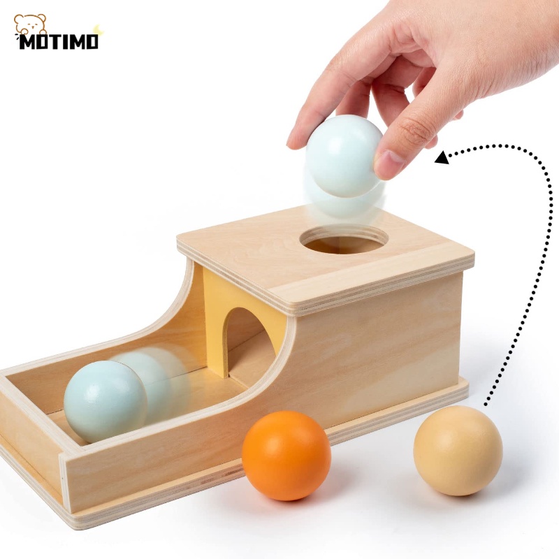 MOTIMO [From MY] Baby Ball Drop Box Busy Educational Learning Puzzles ...