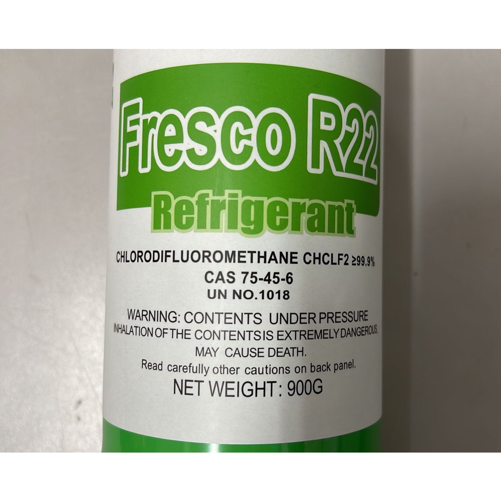 Fresco R22 refrigerant baby cylinder 900g | Shopee Malaysia