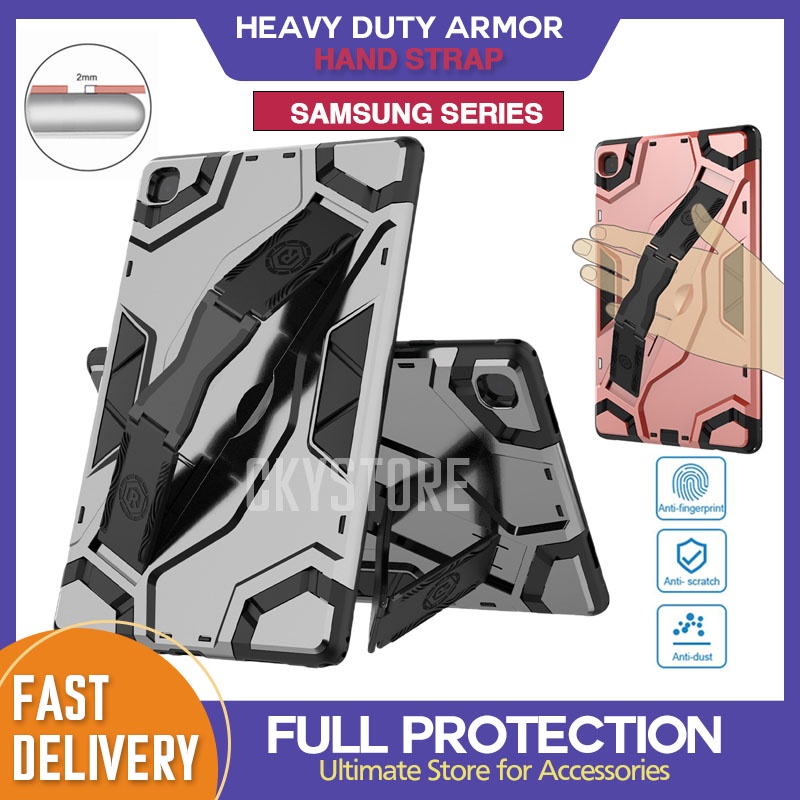 Tab A 8.0 S6 Lite P610 P619 (2022) T515 P200 T295 A7 10.4 T500 T720 T725 Hand strap Shell TPU ...