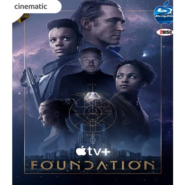 Tv Series Blu ray English Foundation (2021) 10Episode (2Disc) ( DTS 5.1 ...