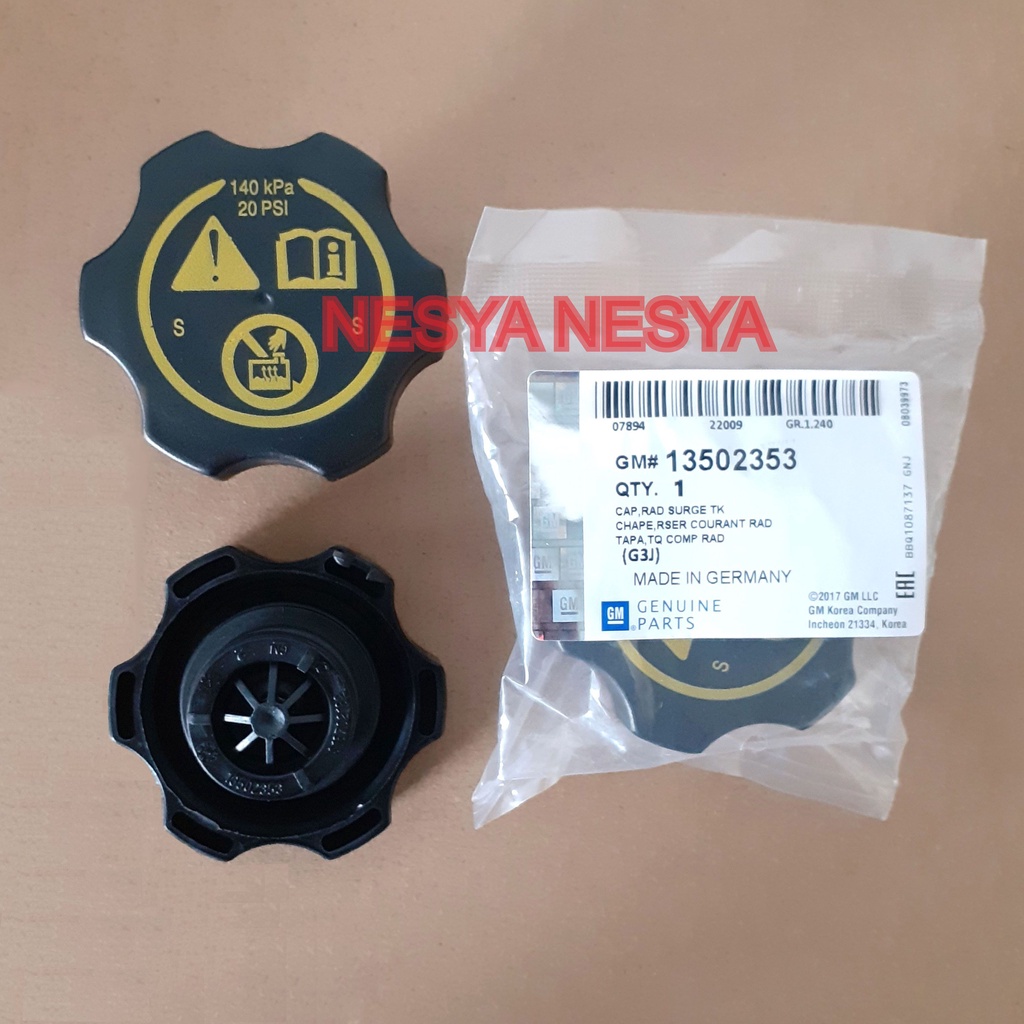 MESIN Chevrolet Cruze Engine Recervoir Radiator Cap Tube Cap - Brand ...