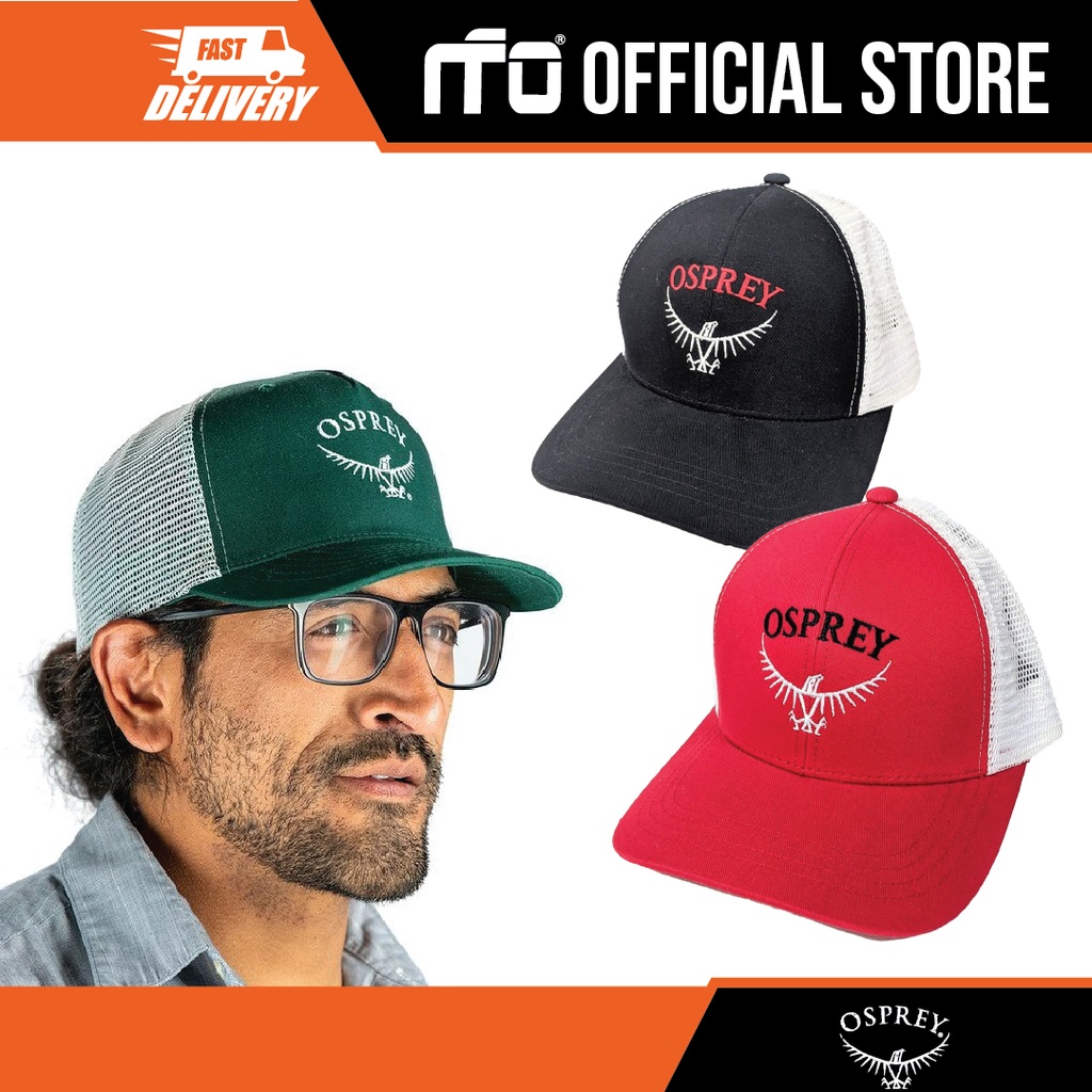 Osprey Logo Unisex Trucker Cap | Shopee Malaysia