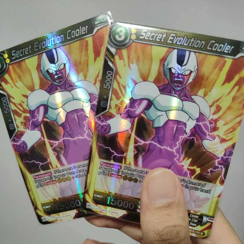 Dragon Ball Super CCG TCG I BT2-111 R Secret Evolution Cooler (foil ...