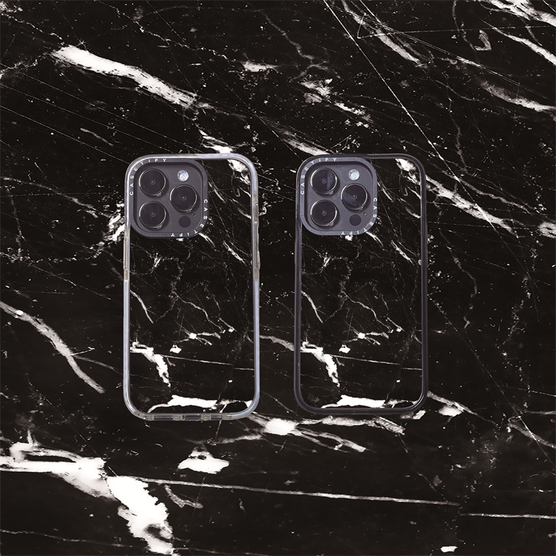CASECASE X Black Marble Black White Edge Clear Casing Apple IPhone 11 ...