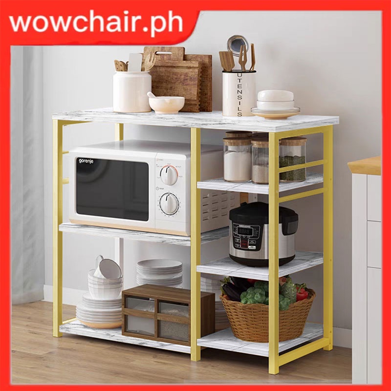 Shelves Floor-standing Kitchen Island Rack Stand Table Appliances ...