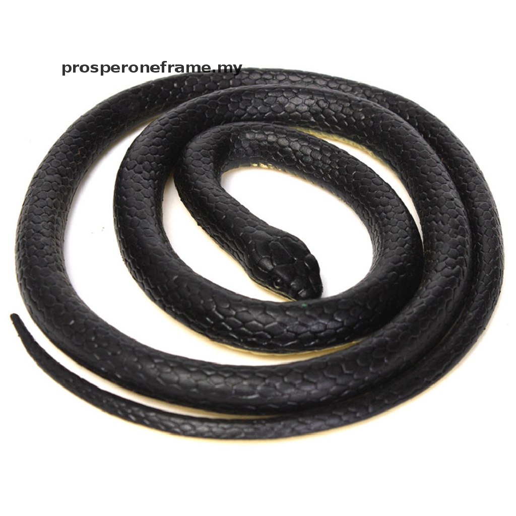 prosperoneframe Realistic Rubber Snakes Scary Gag Gift Funny Prank Joke ...