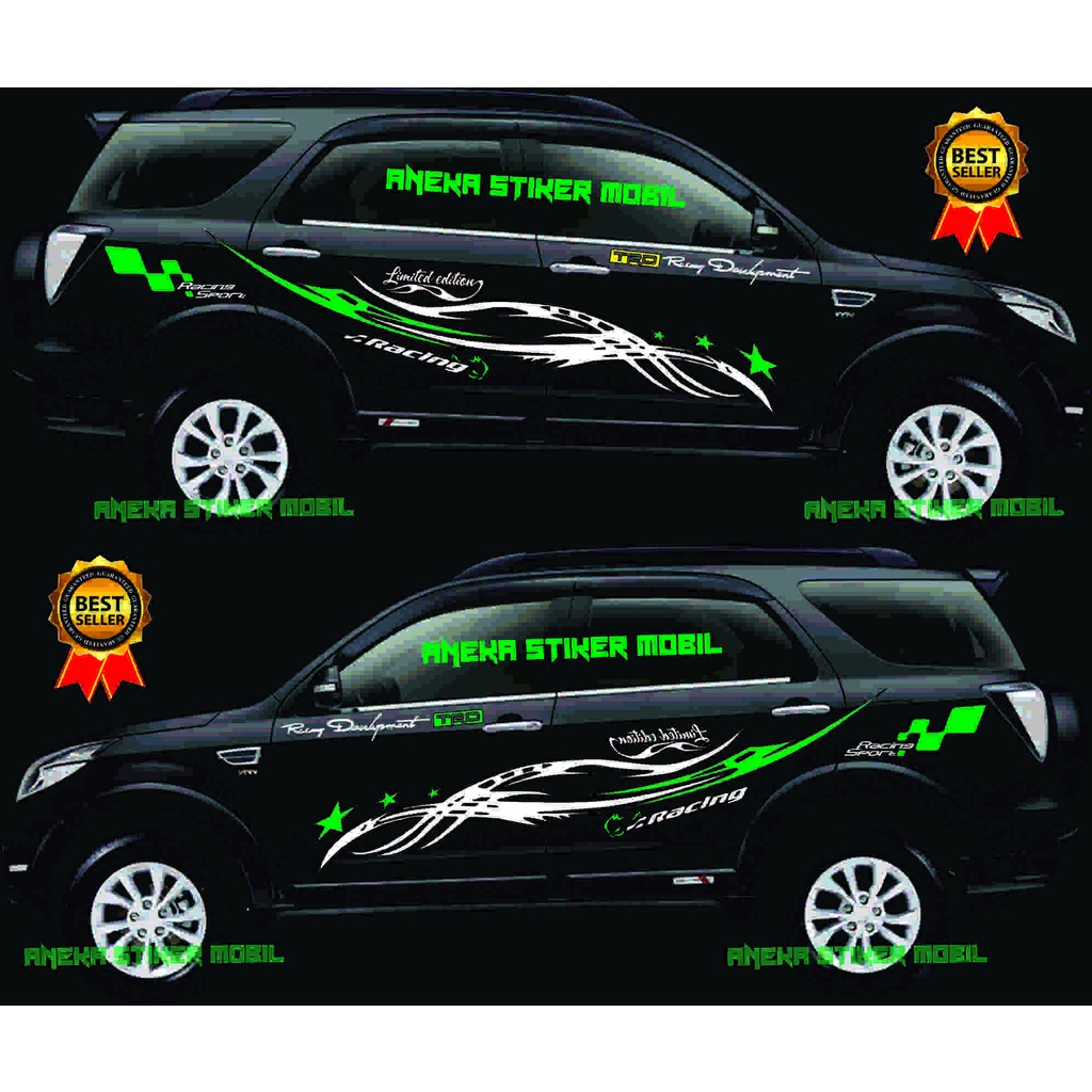 Toyota Rush Car Cutting Sticker Sticker Cool Rush Car Sticker | Shopee ...