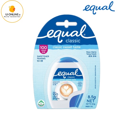 EQUAL CLASSIC TABLET 100's (EXP DATE : 12/2026) | Shopee Malaysia