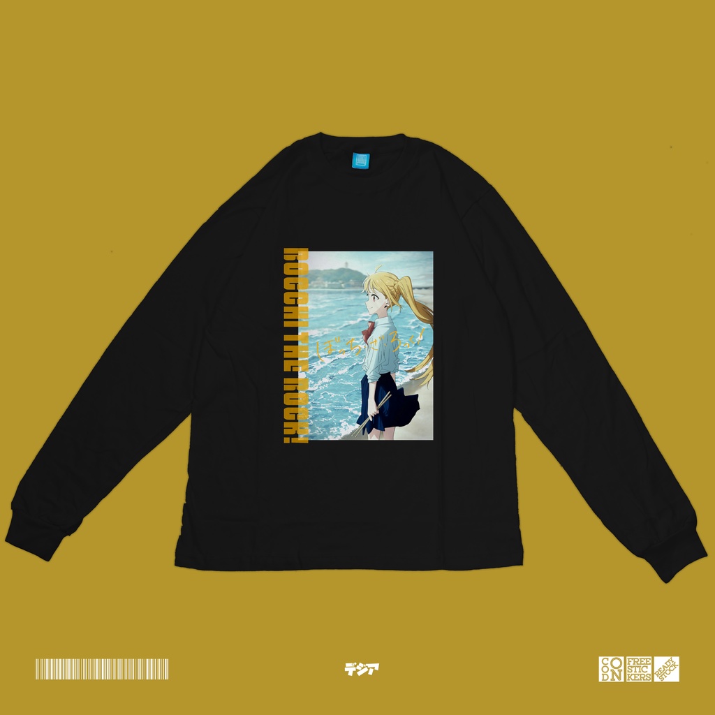 Longsleeve Nijika Ijichi Bocchi The Rock Kesoku Band Waifu T-shirt ...