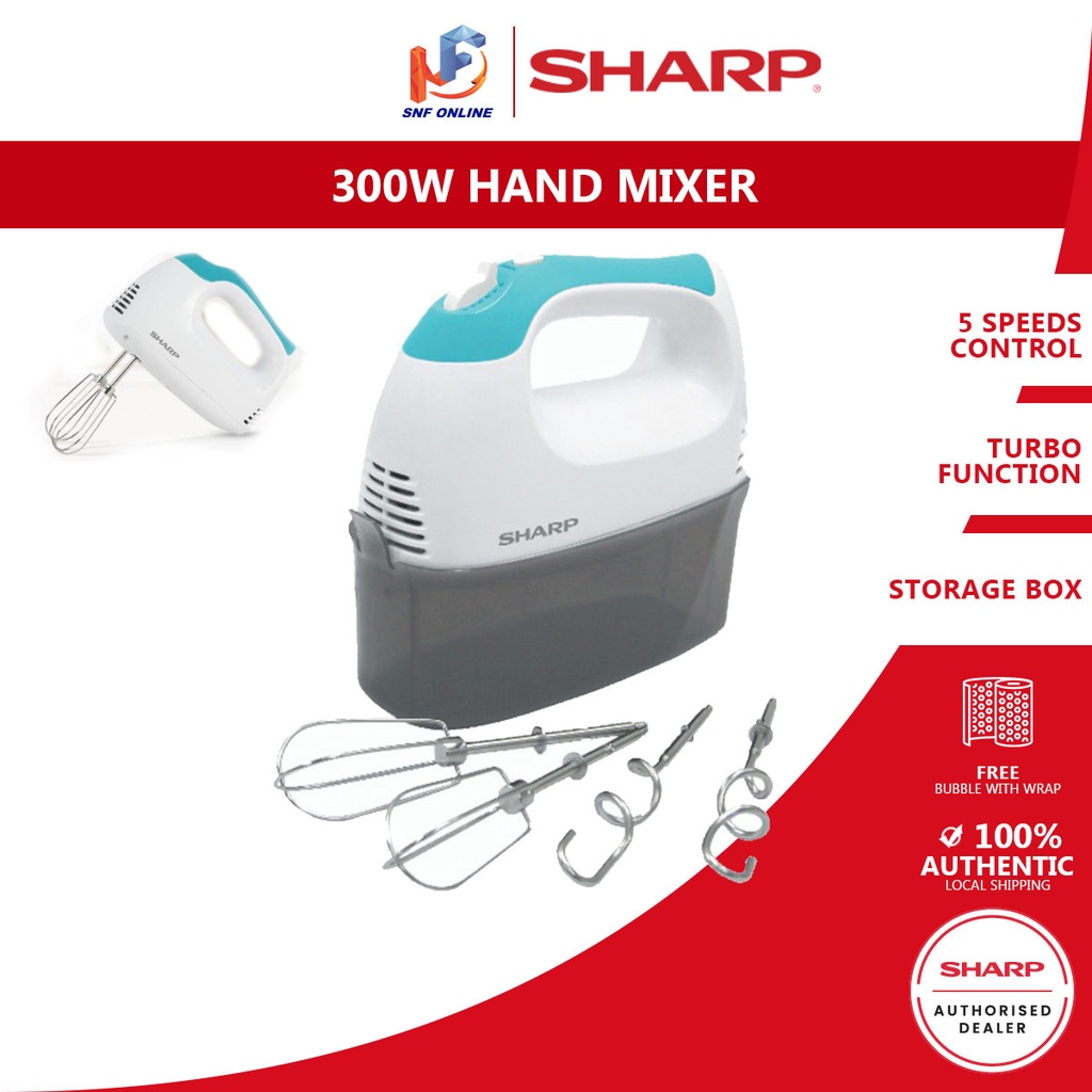 Sharp Pengadun Tangan - Hand Mixer EMH55WH | Shopee Malaysia
