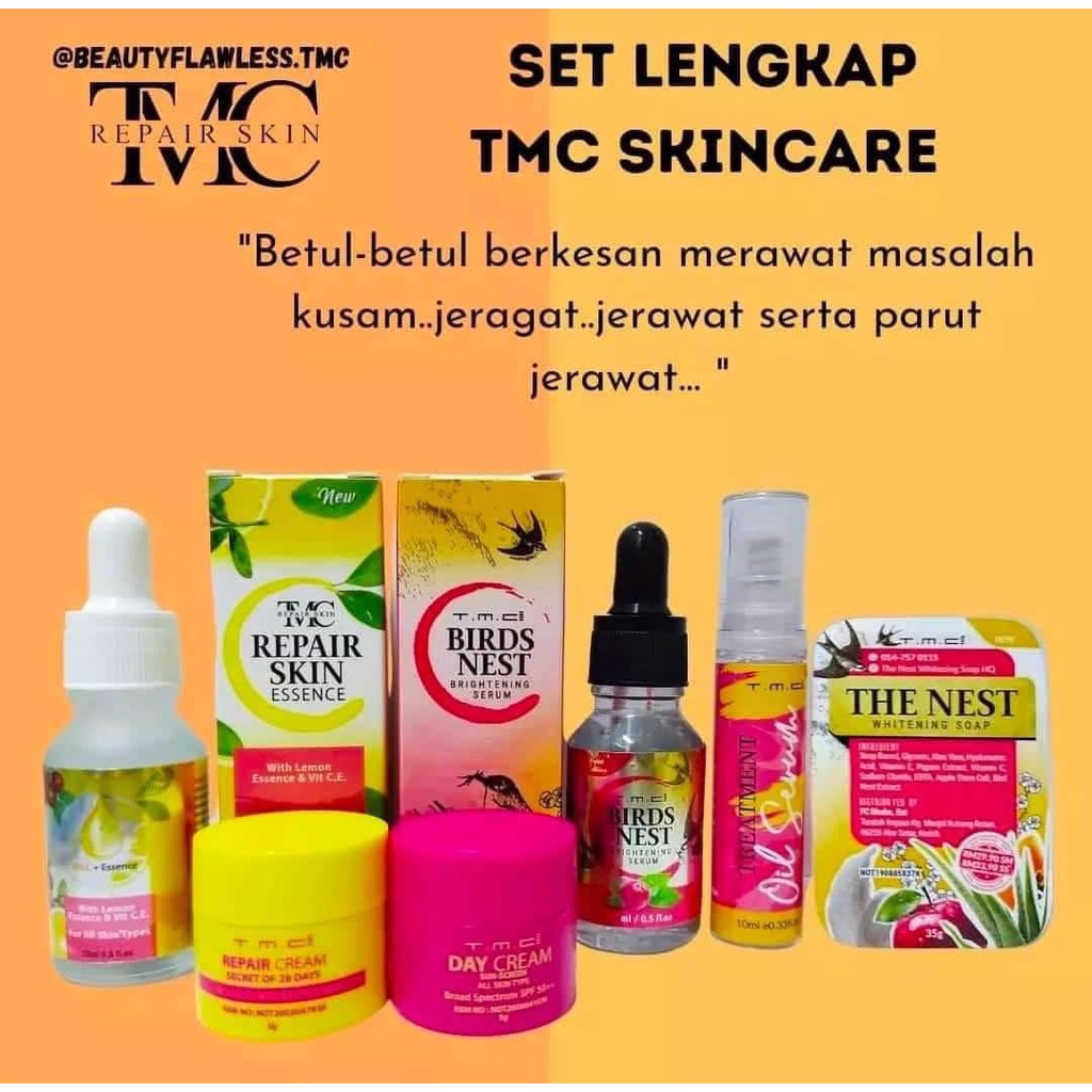🔥READY STOCK🔥TMC SKINCARE DAY | REPAIR CREAM | ESSENCE | SERUM | SOAP💯ORIGINAL HQ💯 | Shopee Malaysia