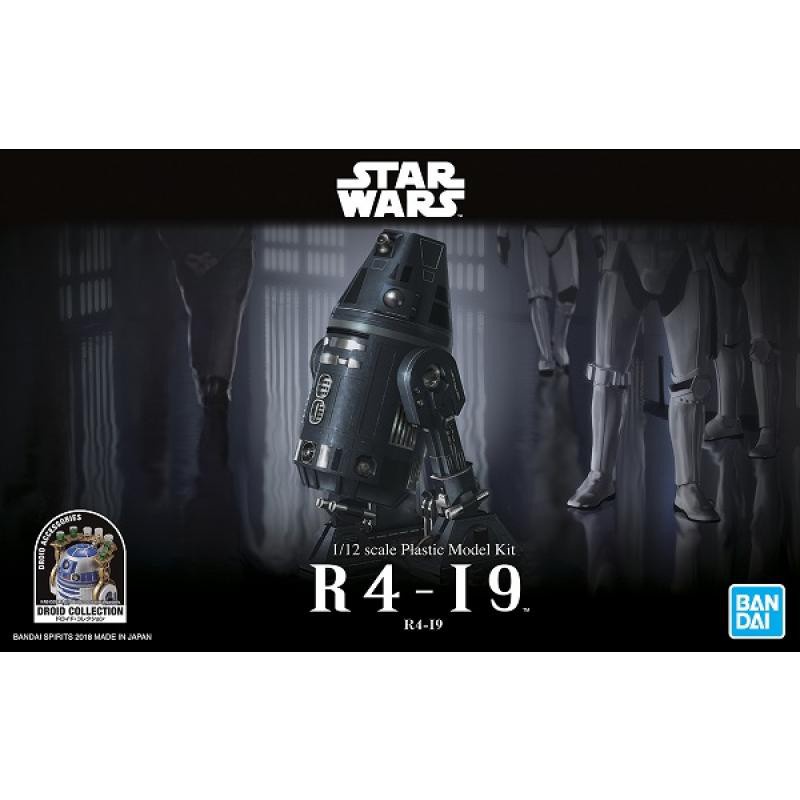 Bandai 1/12 R4-I9 Star Wars Droid Collection plastic model robot toy ...