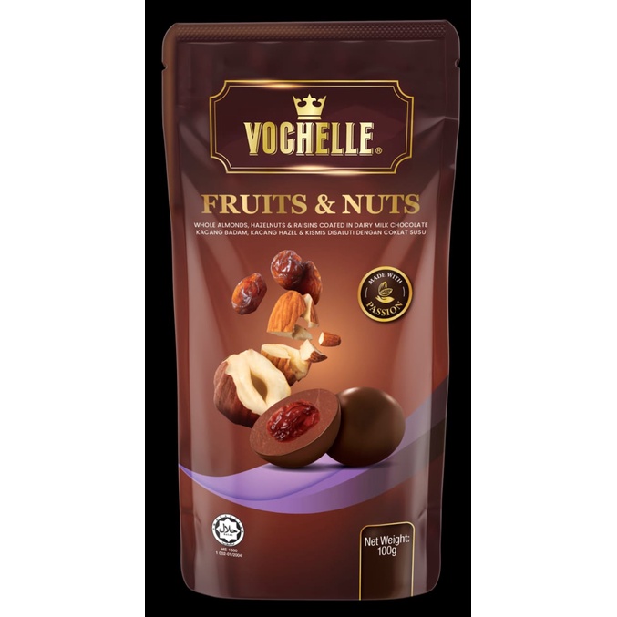 VOCHELLE DOYPACK CHOCOLATE 80G | Shopee Malaysia