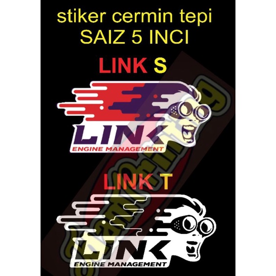 Stiker LINK Engine Management (3PCS) | Shopee Malaysia