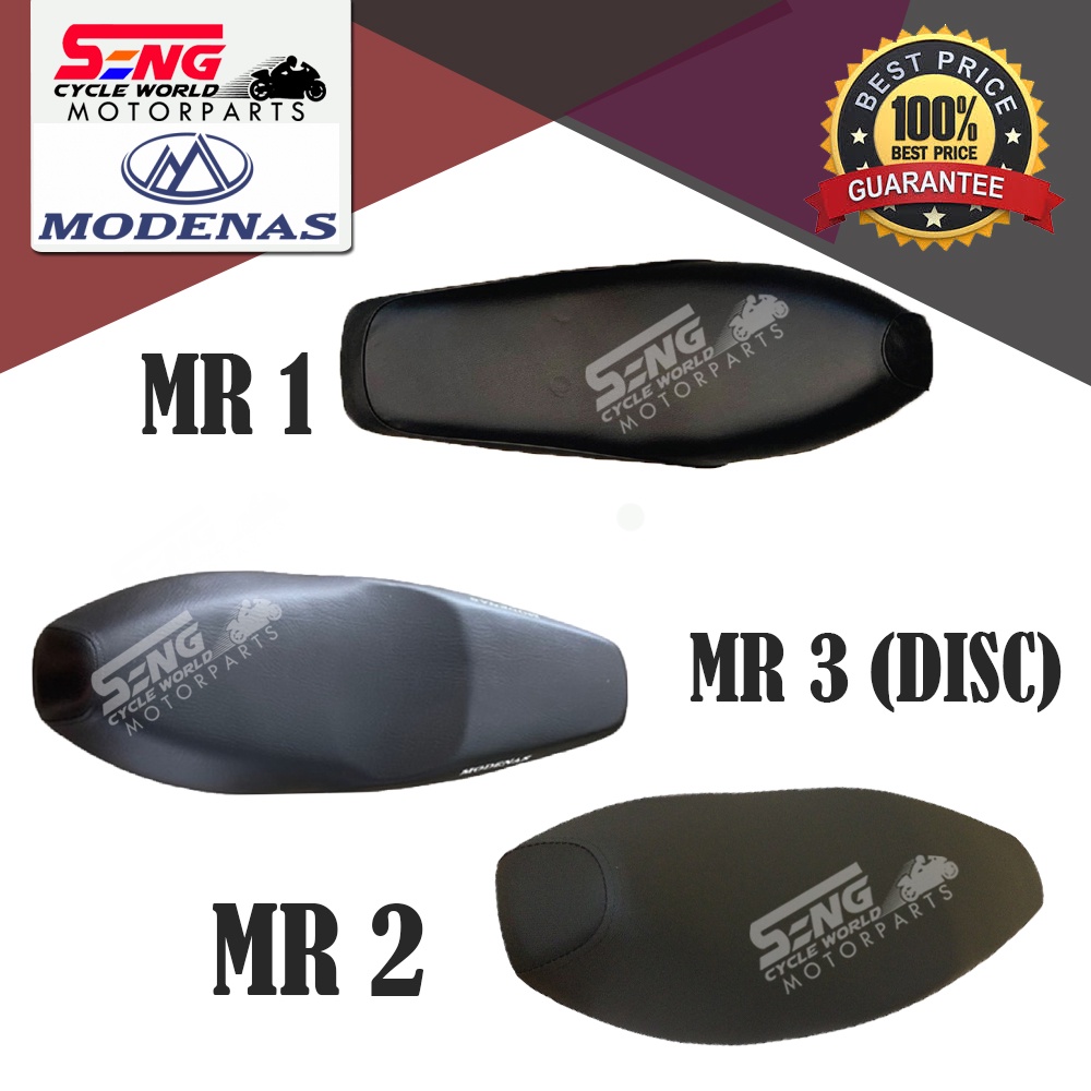 MODENAS MR1 , MR2 , MR3 (DISC) , MR3 (DRUM) DOUBLE SEAT ASSY ORIGINAL ...