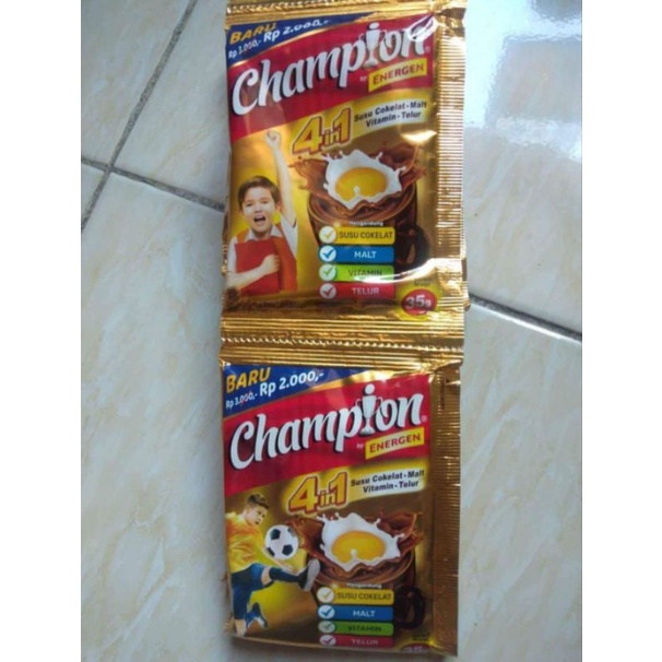 Energen Chocolate Champion 10 sachets | Shopee Malaysia