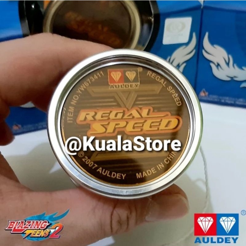 YOYO AULDEY ORIGINAL BLAZING TEENS REGAL SPEED METAL PREMIUM CONTEST ...