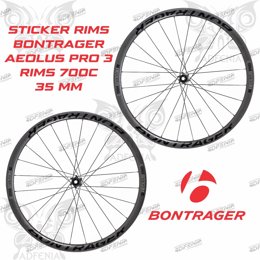 Aeolus Pro 3 700c Bontrager Rims Decal Sticker | Shopee Malaysia
