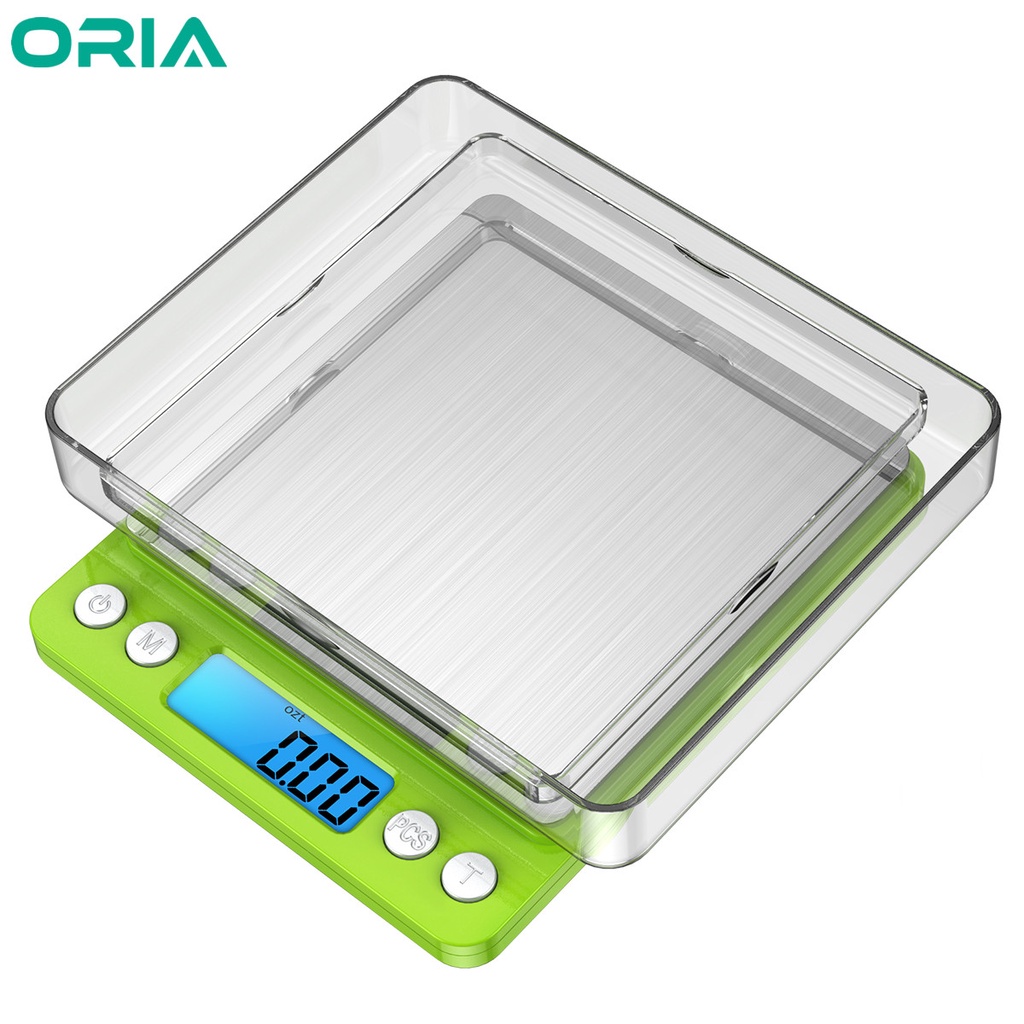 ORIA High-precision Digital Scales Mini Pocket Scales (3000g/0.01oz/0 ...