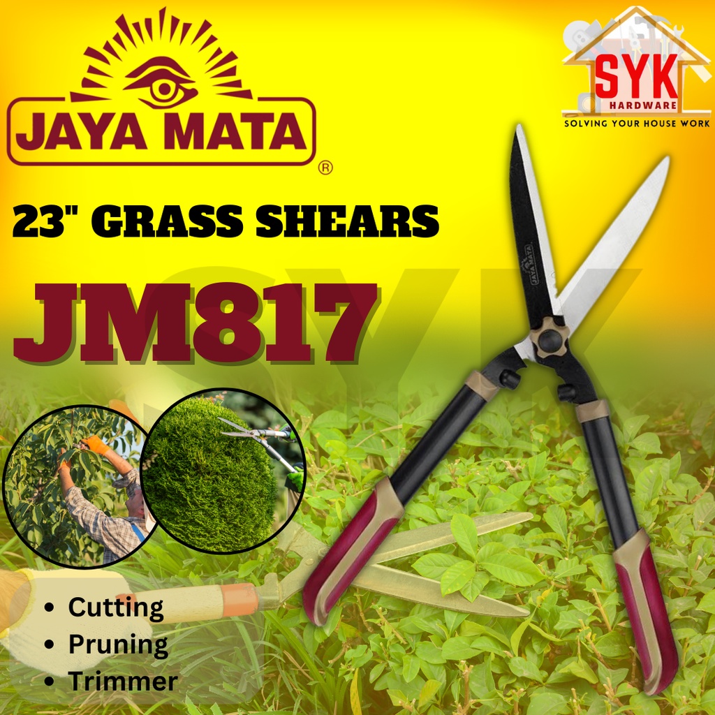 SYK Jaya Mata JM817 23 Inch Grass Shears Grass Cutter Grass Scissor ...