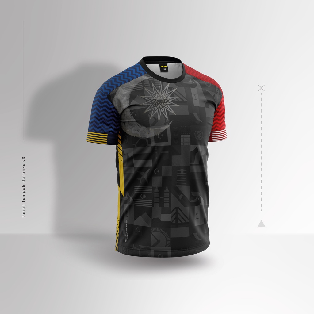 Krava Jersey Tanah Tumpah Darahku V3 Microfibre 2024 | Shopee Malaysia