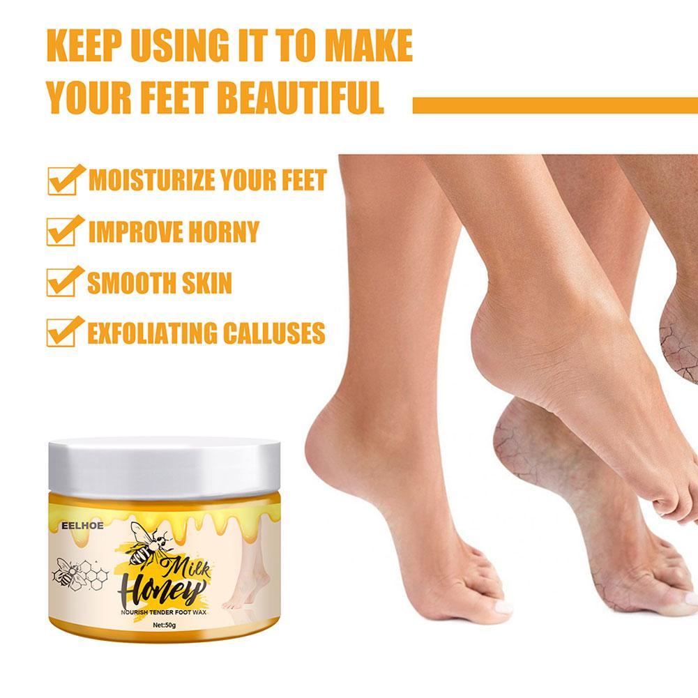 Milk Honey Foot Wax Peeling Dead Skin Calluses Tender Foot Care Feet ...