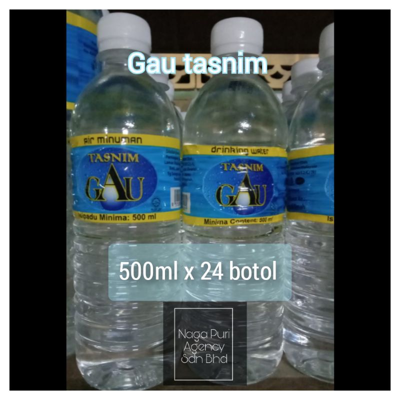 Air Minuman GAU TASNIM 500ml x 24 botol | Shopee Malaysia